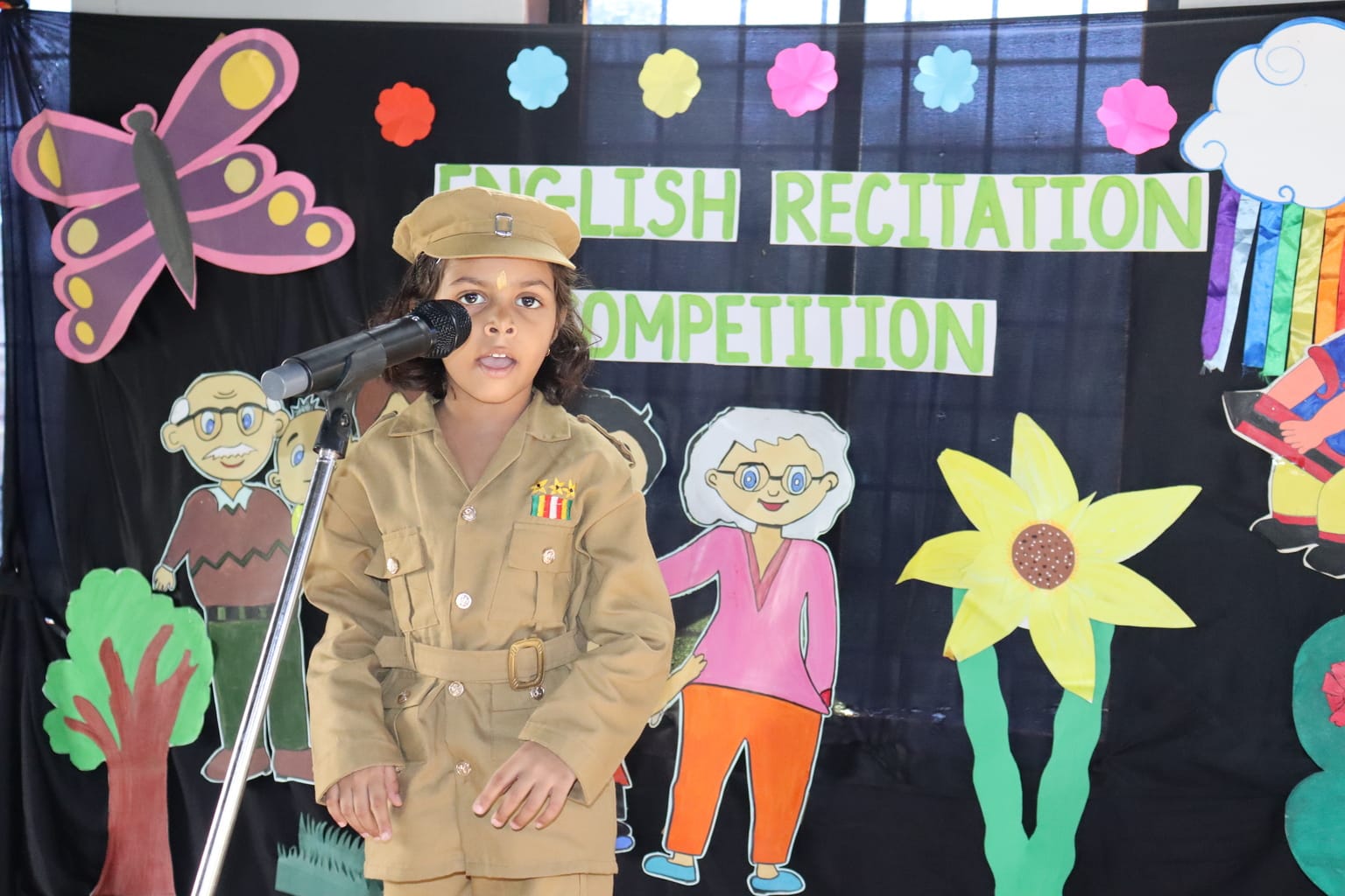 English Recitation Competition – Laxmi International School – Sarigam